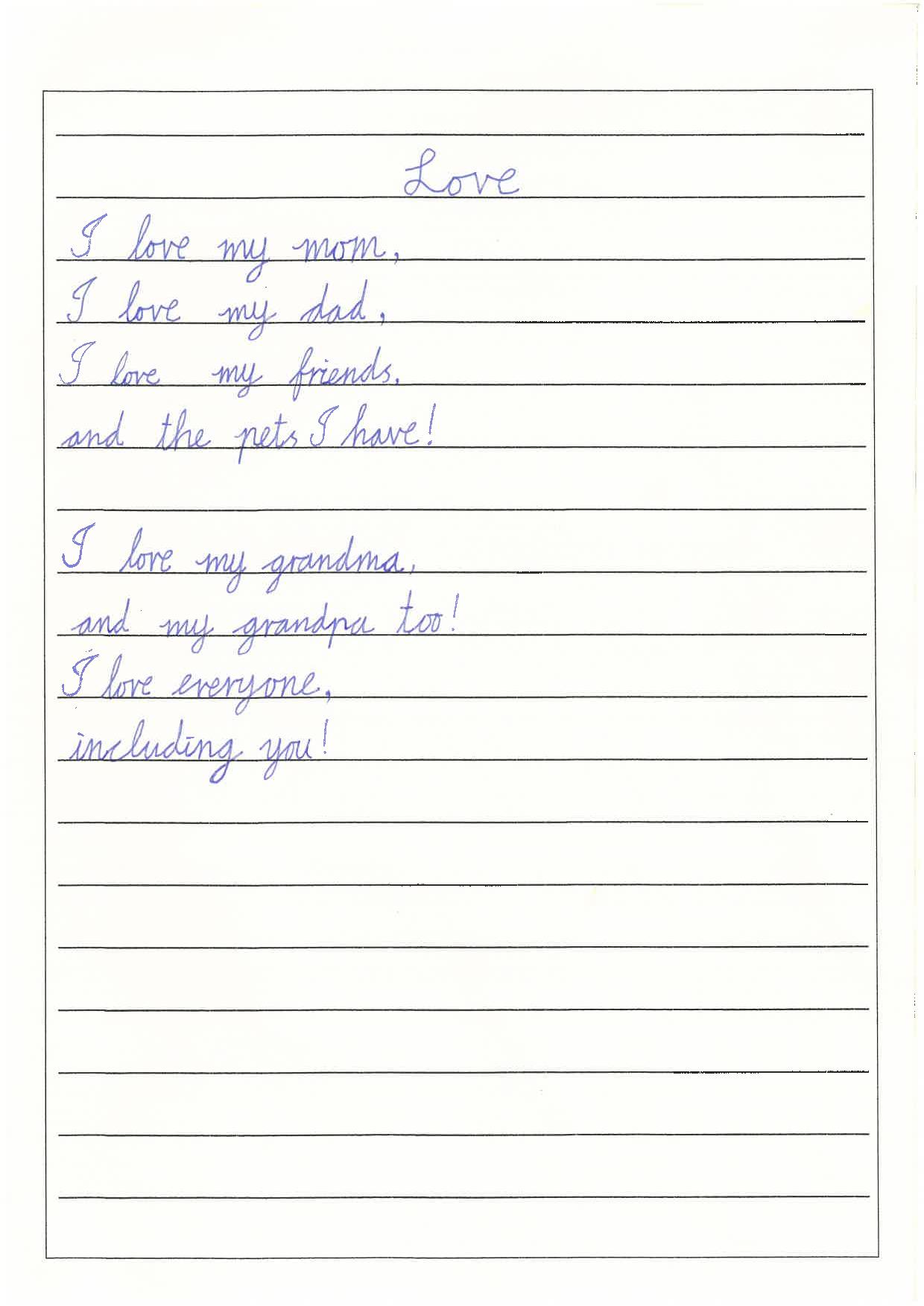 2021-2022 Penmanship Competition « FHMSS English Department